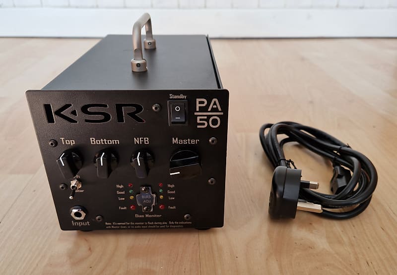 KSR PA50 - 50 Watt Compact Tube Power Amp 6L6GC | Reverb UK