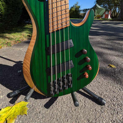 Kiesel Aries A2 2024 5-string multiscale bass! | Reverb
