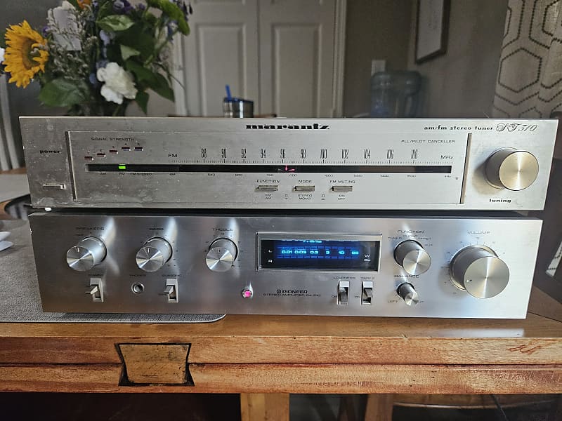 Pioneer SA-51] Early 1980's - Metallic | Reverb