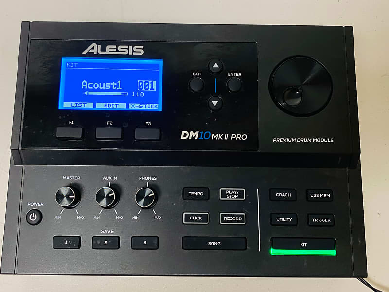 Alesis DM10 MKII Pro Drum Module Brain with Cables and Mount | Reverb