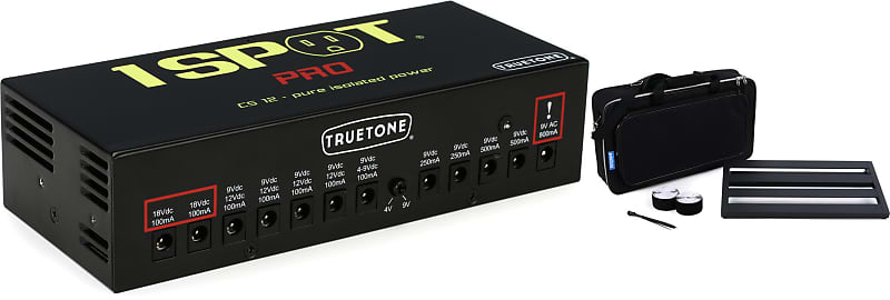 Truetone 1 SPOT PRO CS12 12-output Isolated Guitar Pedal | Reverb