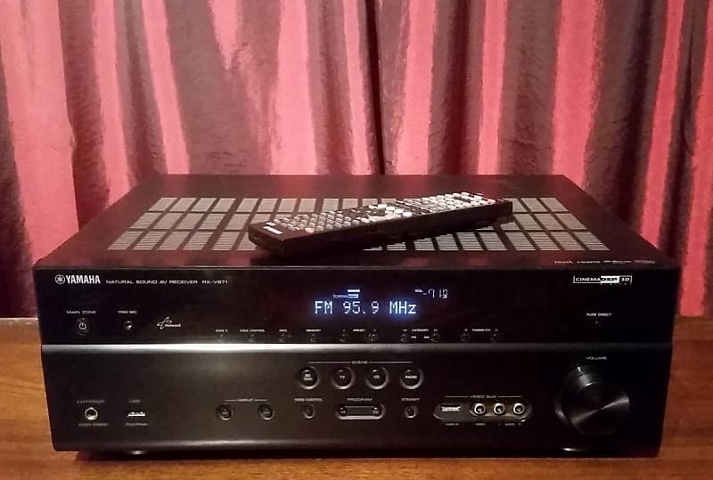 Yamaha RX-V671 Audio Video Receiver 2011 Black | Reverb