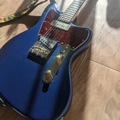 Warmoth Jazzcaster 2021 Spectra Blue ::LOADED BODY ONLY:: | Reverb