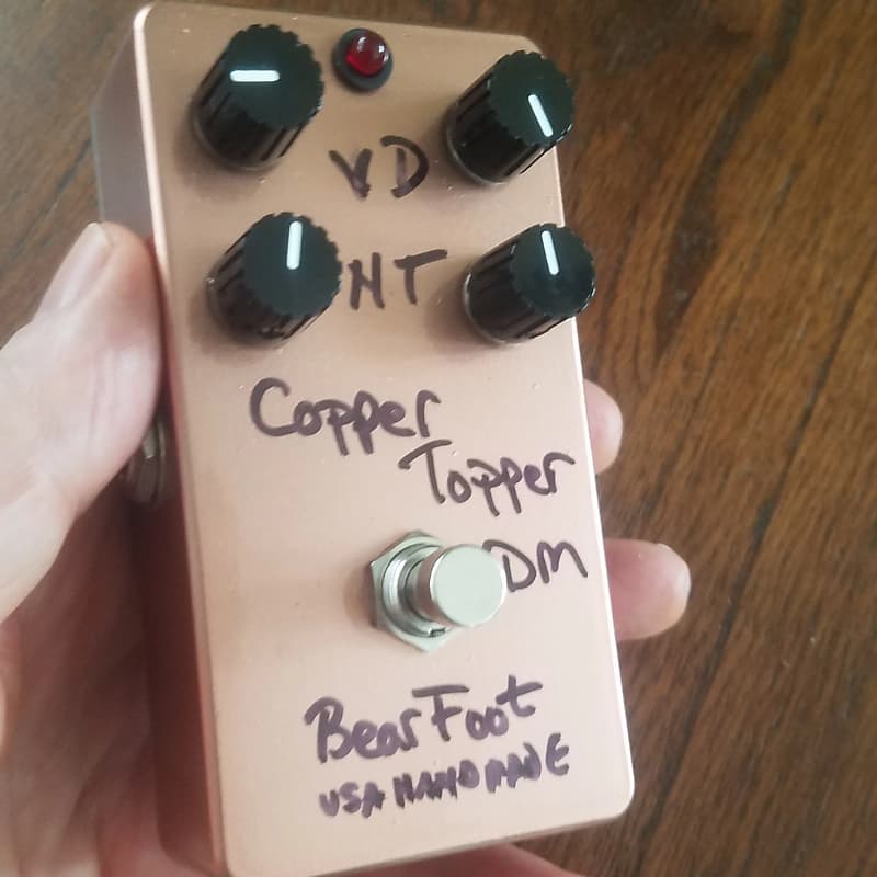 Bearfoot FX Copper Topper Distortion Machine (early Vox / | Reverb