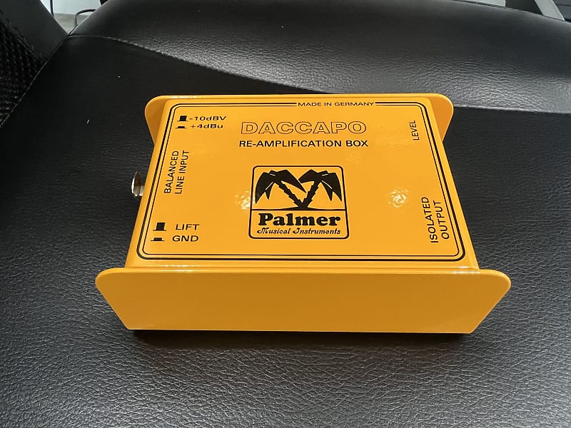 Palmer DACCAPO - Reamping Box - Line Level to Instrument | Reverb