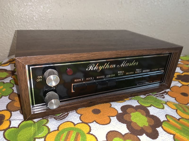 Whippany RM-10 Rhythm Master 1971 Analog Drum Machine Wooden | Reverb