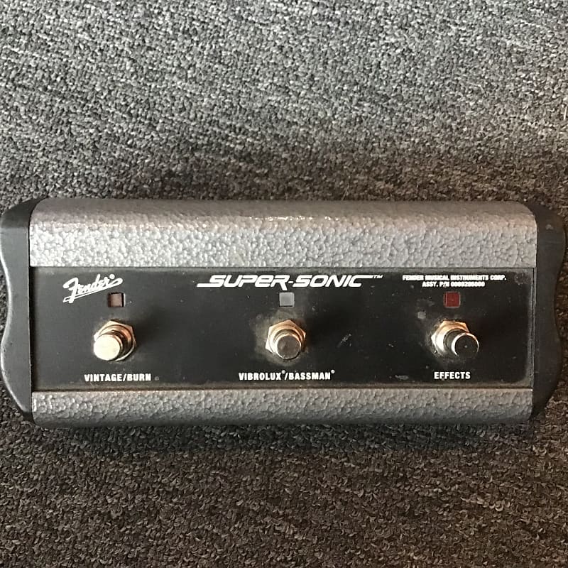 Fender Supersonic Footswitch | Reverb