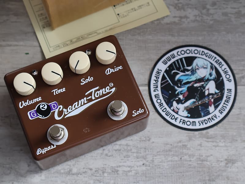 G2D Cream-Tone Dual Overdrive/Boost Pedal | Reverb Canada