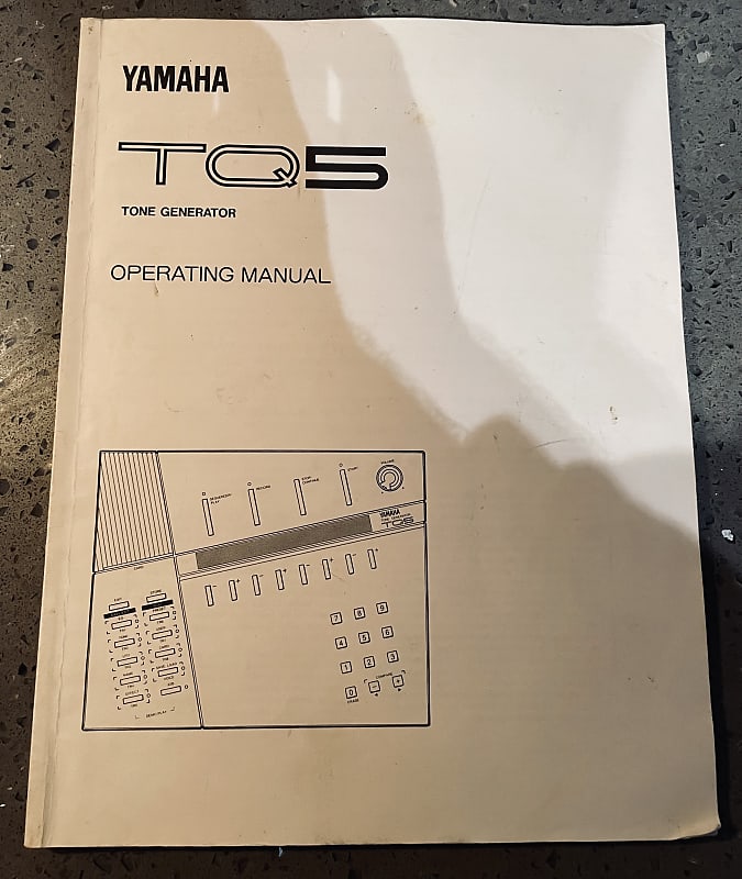 Yamaha TQ5 Original Manual | Reverb