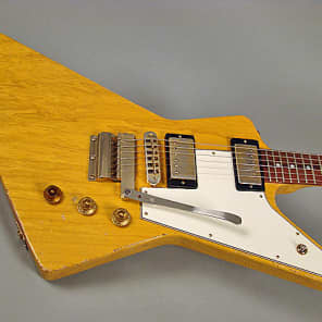 Gibson Allen Collins Explorer 2003 korina | Reverb