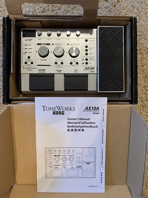 Korg AX10A Modeling Signal Processor | Reverb