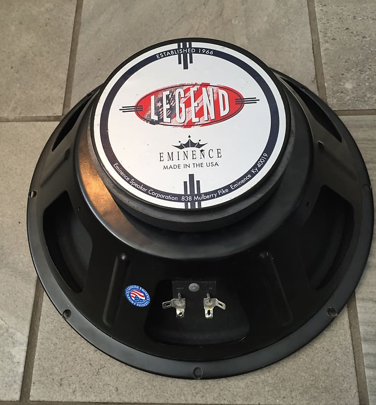 Eminence Legend Series 12" 75 watt speaker (16 ohm) | Reverb