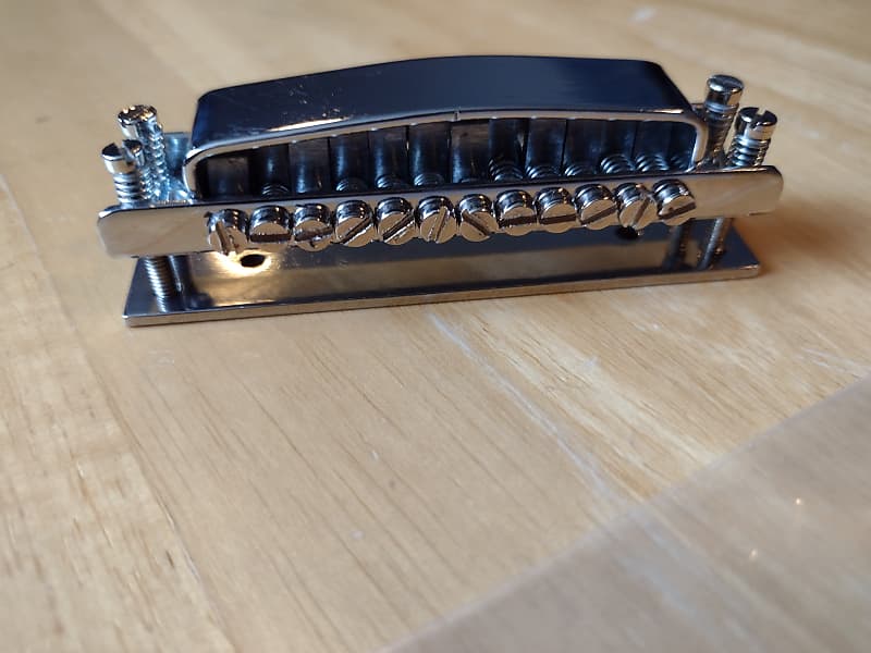 12 String Bridge for Rickenbacker, with 12 Adjustable Saddles | Reverb