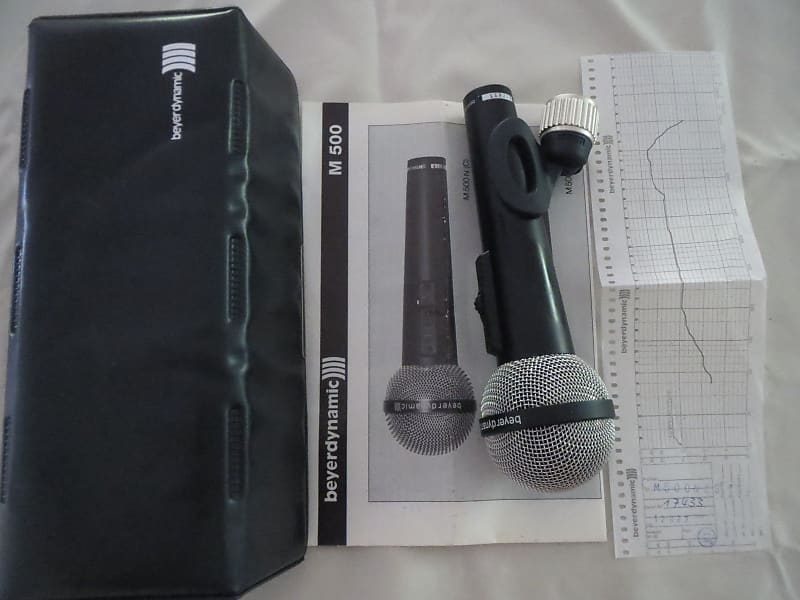 BEYER BEYERDYNAMIC M500 VINTAGE RIBBON CARDIOID MICROPHONE | Reverb