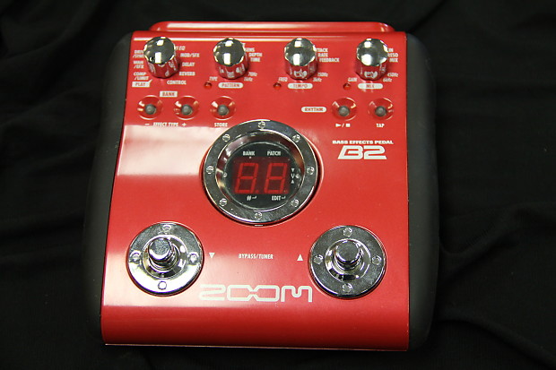 Zoom B2 Bass Multi-Effects | Reverb
