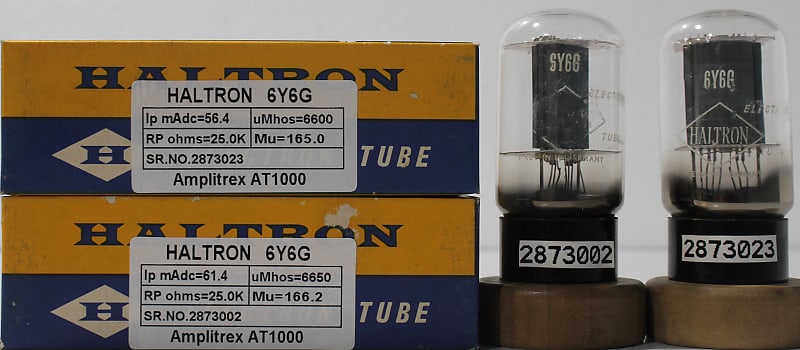 NOS NIB 6Y6G Haltron Black Base Made in West Germany | Reverb