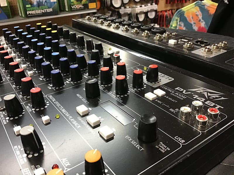Peavey PV14 BT Compact Channel Mixer with Bluetooth | Reverb