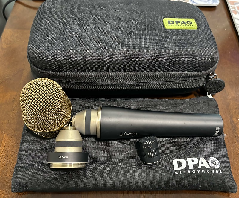 DPA d:facto 4018VL Vocal Mic - Gold (Handheld PLUS adapter | Reverb