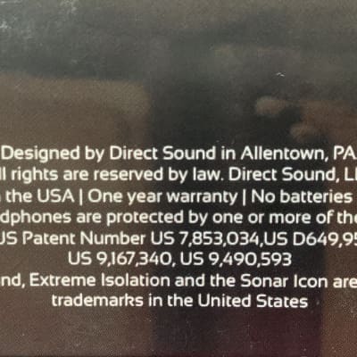 Direct Sound EXTW37 Pro Wireless Closed Back Isolation Black | Reverb