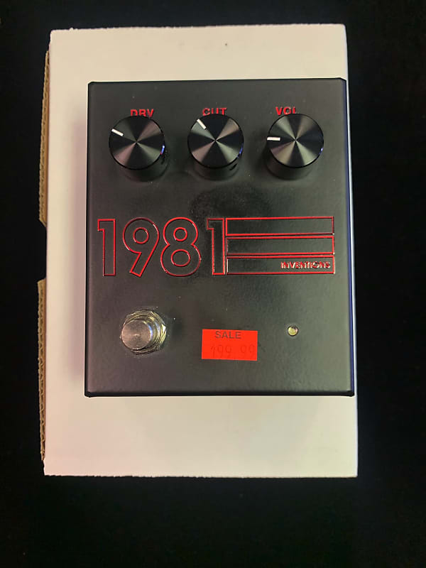 1981 Invention DRV Overdrive Pedal | Reverb