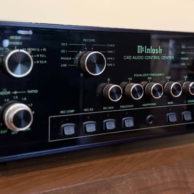 McIntosh C40 Audio Control Center | Reverb