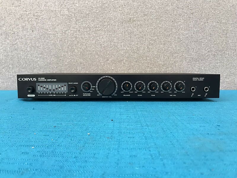 Corvus LK-600 Karaoke Amplifier Mixer - Rare - Tested & | Reverb