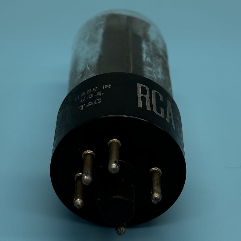 1950s RCA 5Y3GT Vintage Black Plate Rectifier Tube! T354 | Reverb