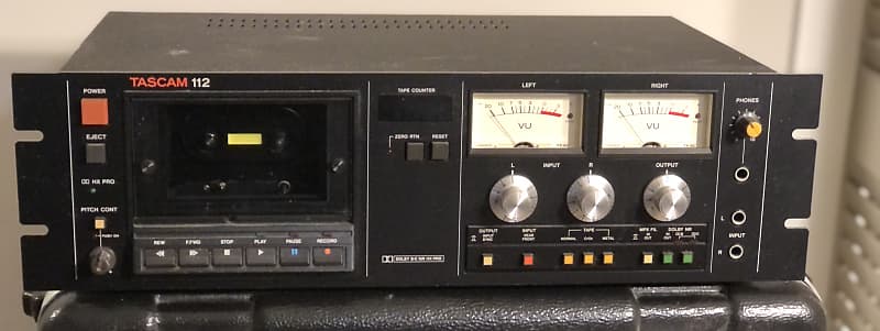 Tascam Vintage 112 Pro Cassette Deck used by Ministry (the | Reverb