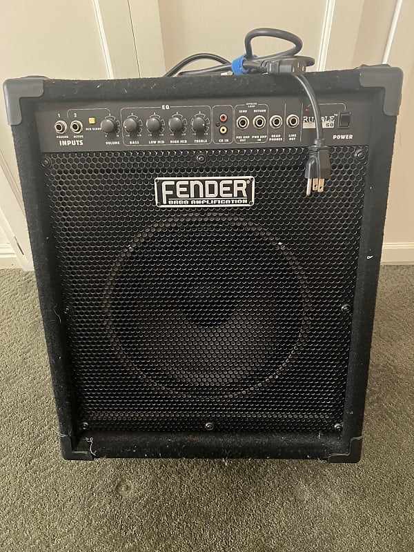 Fender Rumble 2008 - Black Cloth | Reverb