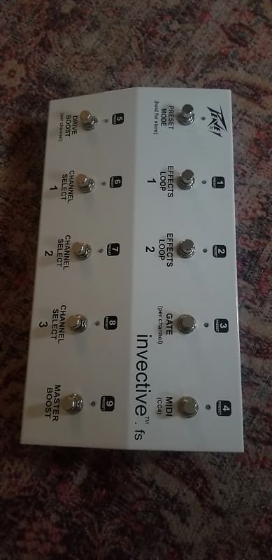 Peavey Invective Fs White | Reverb