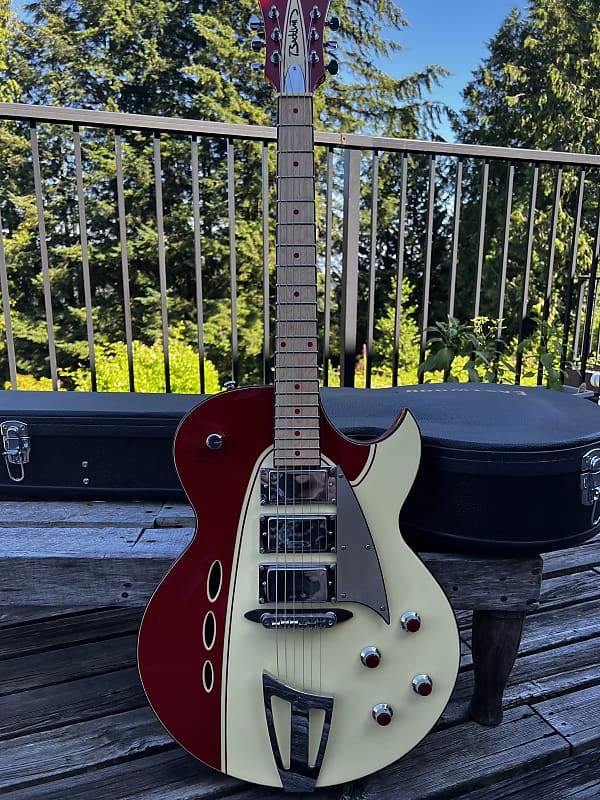Backlund RockerBox 3 DLX 2019 Red and Cream | Reverb