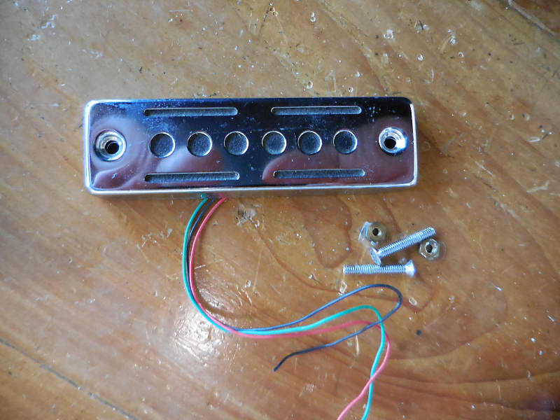 Teisco Pickup 1960's Standard Black Line Pickup. Clean! | Reverb