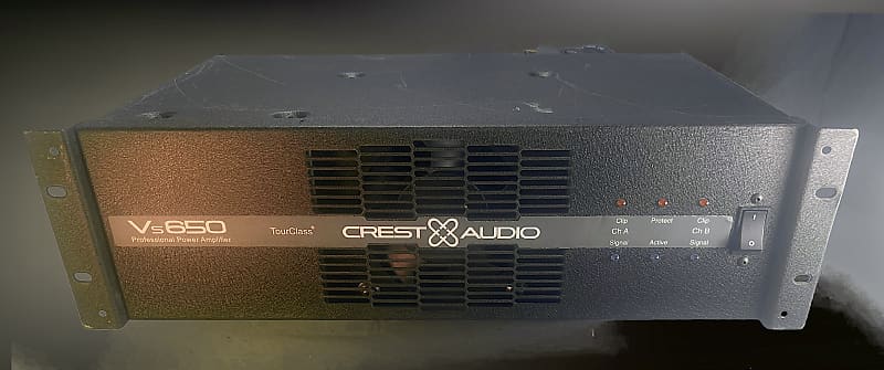 Crest Vs 650 Stereo Power Amplifier | Reverb