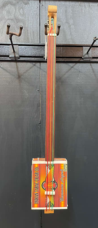 3- String Cigar Box Electric Bass | Reverb