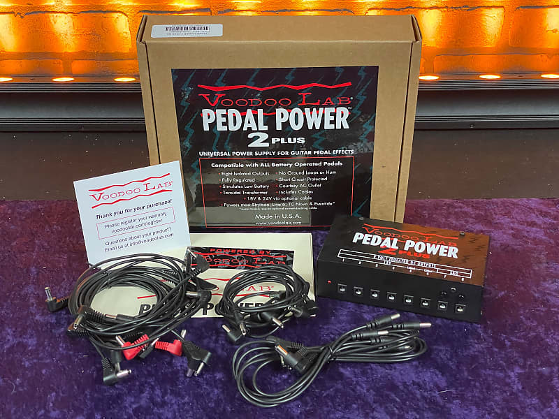 Voodoo Lab Pedal Power 2 PLUS Multi-Pedal Power Supply | Reverb