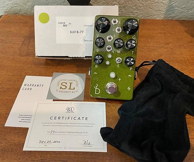 Sinvertek N5+ 3D Limited Edition Titanium Overdrive Sinvertek N5+ 3D Limited Edition Titanium Overdrive