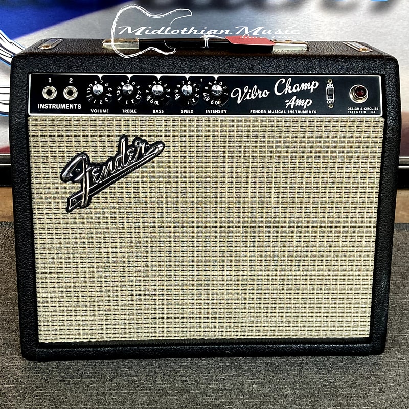 Fender - 1960s Vibro Champ Amp - Tube Guitar Amplifier (All | Reverb