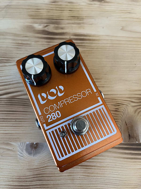 DigiTech DOD Compressor 280 Analog Compressor Pedal - Orange | Reverb