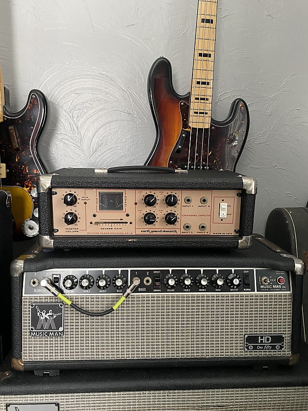 Earth Sound Research Reverb Mixer Machine 1970’s - Black | Reverb