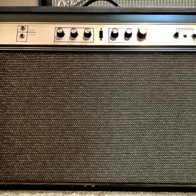 1968 Ampeg GS-12R Rocket II Amp with Foot Switch - Ken | Reverb