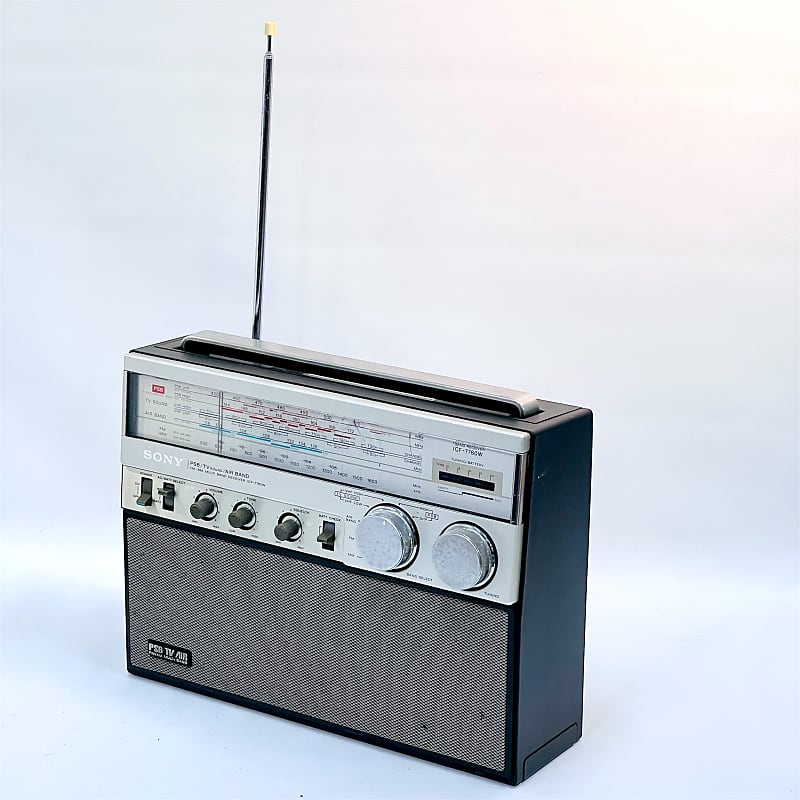 RARE Sony ICF-7760W Multi Band Receiver – 7 Bands Radio | Reverb