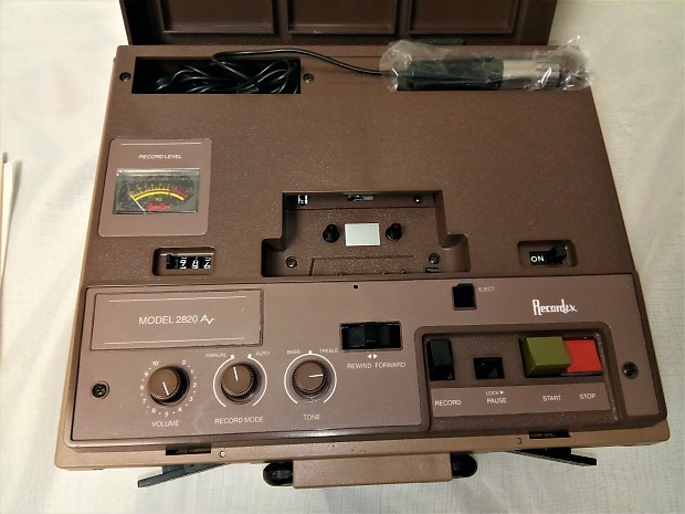 Recordex 2820 AV Vintage Professional Cassette Tape | Reverb UK