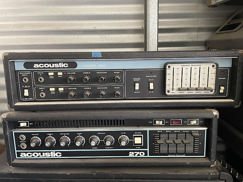 Acoustic Model 320 and 270 | Reverb