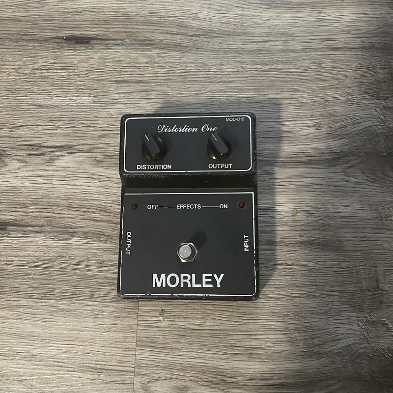 Morley Distortion One MOD-D1B 1970-1980 - Black | Reverb