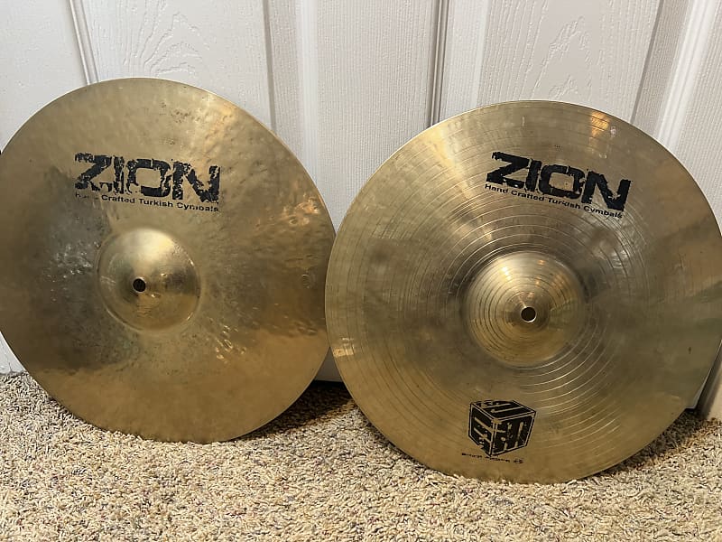 Zion 15" Eric Moore Heavy Hats 2020's - Lathed | Reverb