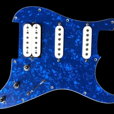 Mighty Mite- Blue pearl pickguard, fully loaded, new old | Reverb