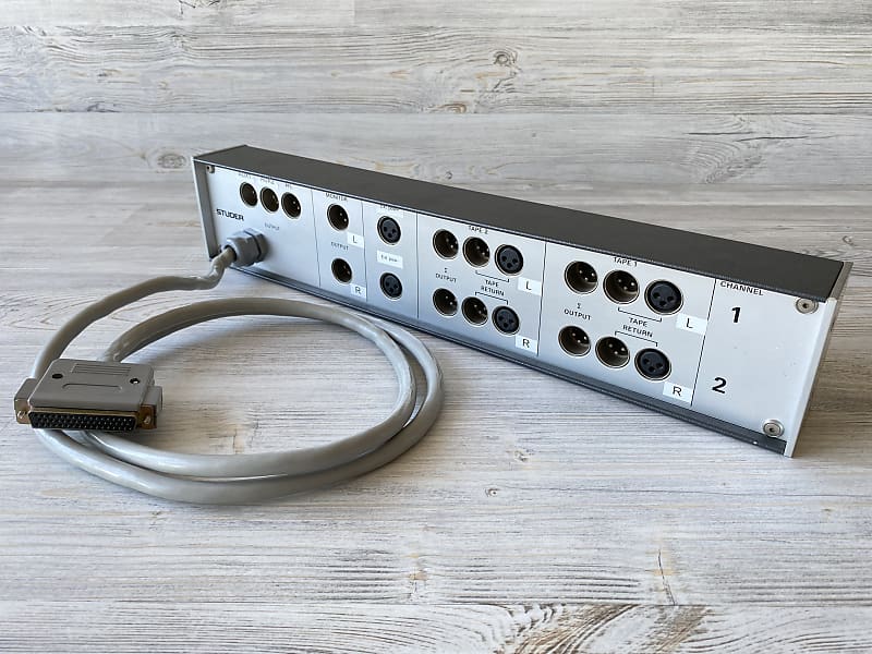 1977 Studer 169/269 Patch Breakout Box Type 1.169.983 | Reverb