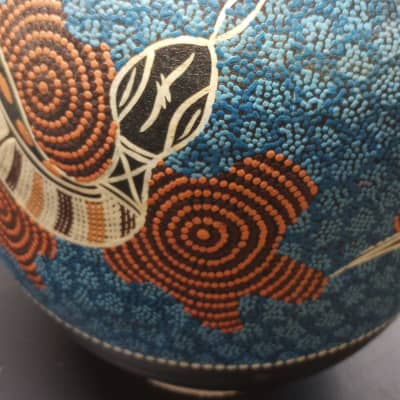 Handmade Nigerian Clay Udu Traditional Aerophone | Reverb