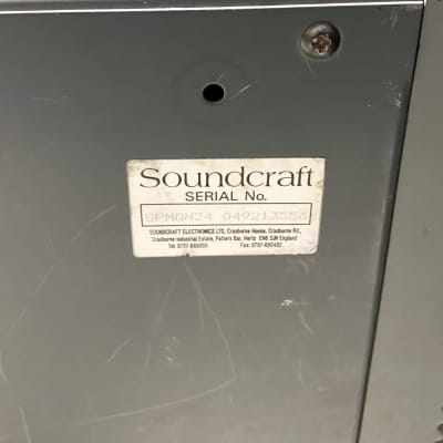 Soundcraft Spirit Monitor Mixing Console 24x8 Sound Board | Reverb