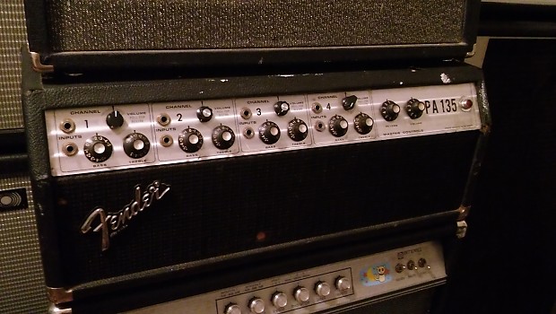 Modded Fender Pa-135 tube amp | Reverb